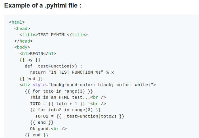 Microwebsrv Lightweight Web Server Supports Htmlpython Language Templating Cnx Software