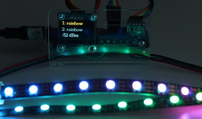 ESP8266 Board Addressable LED Strips