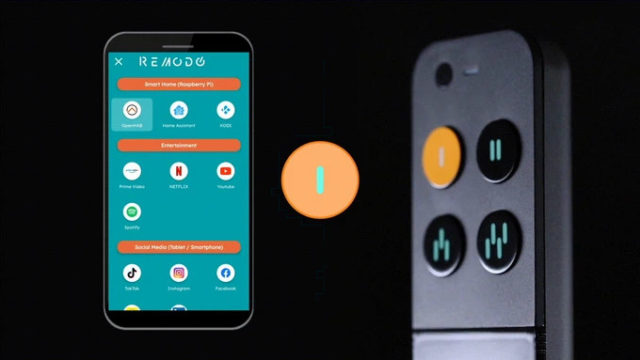 Remodo X is a Programmable Bluetooth & IR Remote Control for Raspberry ... Remodo X is a Programmable Bluetooth & IR Remote Control for Raspberry ...