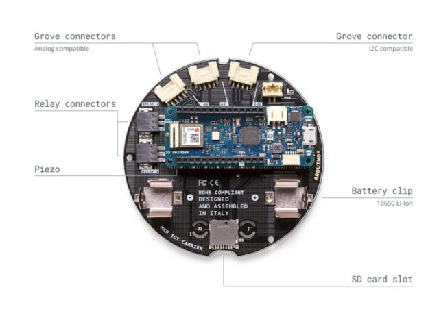 Arduino Mkr Iot Carrier Embeds Display Sensors And Ios For Iot Projects Cnx Software