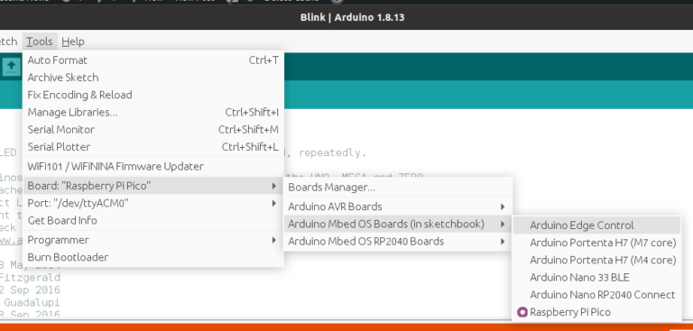 Arduino Core Mbed 20 Supports Raspberry Pi Pico And Arduino Nano Rp2040 Connect Cnx Software
