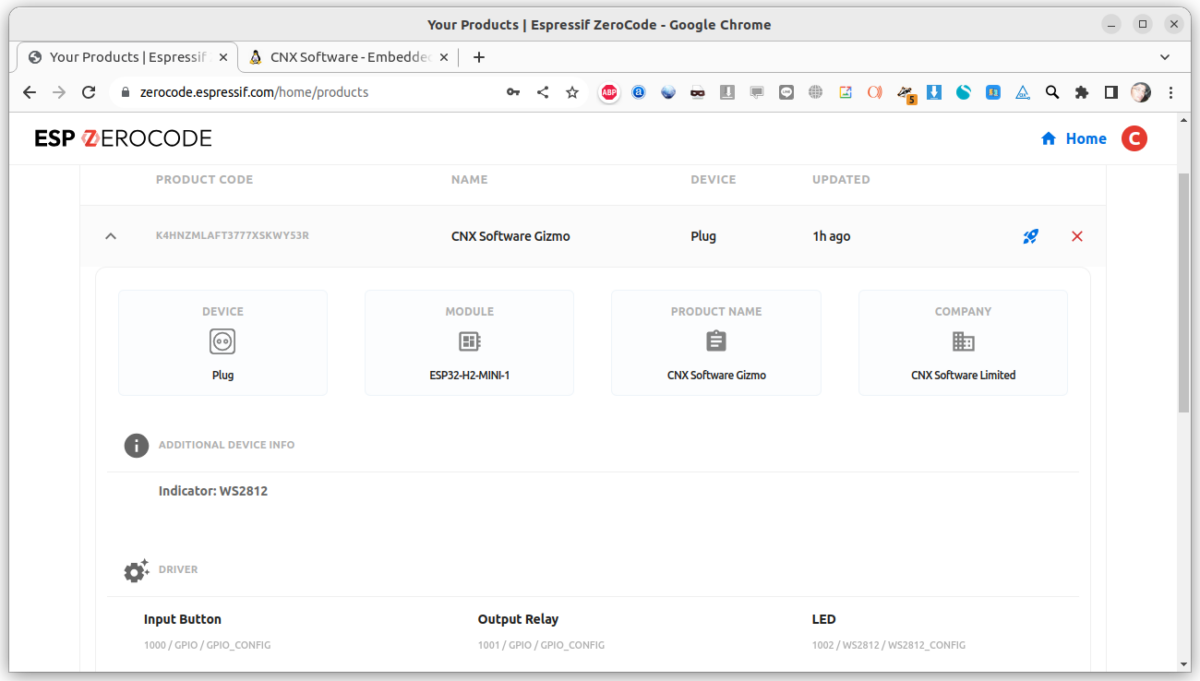 Esp Zerocode Web Application Creates Custom Matter Certifiable Firmware For Esp32 Targets Cnx