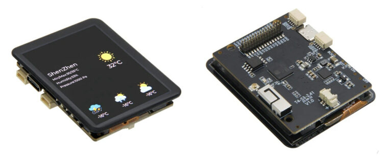 Lilygo T4 S3 Board Combines 241 Inch Amoled Touchscreen Display With Esp32 S3r8 Microcontroller