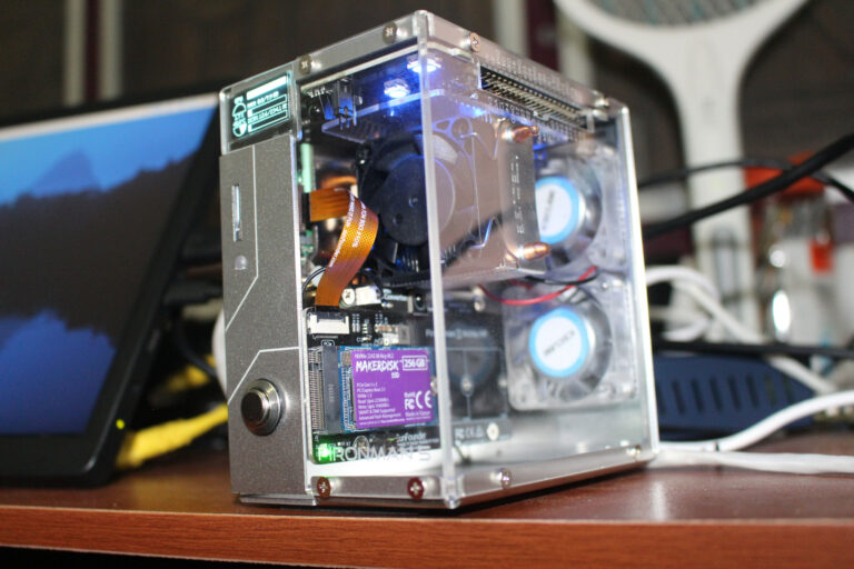 Review of Pironman 5 mini PC case for the Raspberry Pi 5 SBC - CNX Software Review of Pironman 5 mini PC case for the Raspberry Pi 5 SBC - CNX Software